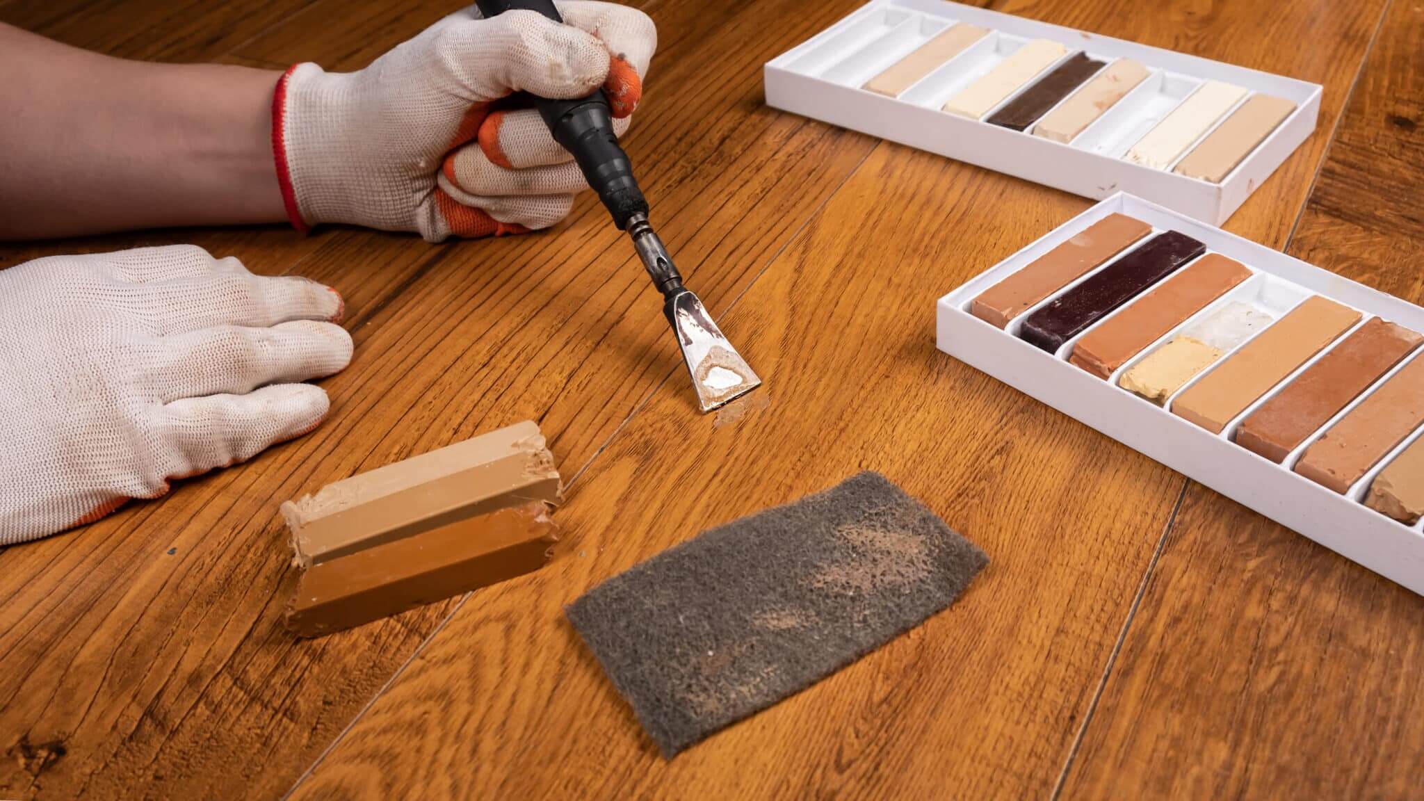 How To Restore A Weathered Kitchen Worktop | Mr Sander®