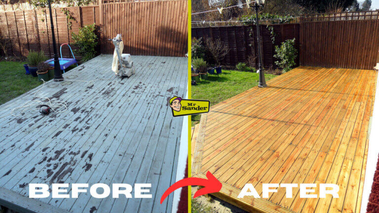 How To Sand Your Wooden Deck: 7 Essential Steps | Mr Sander®