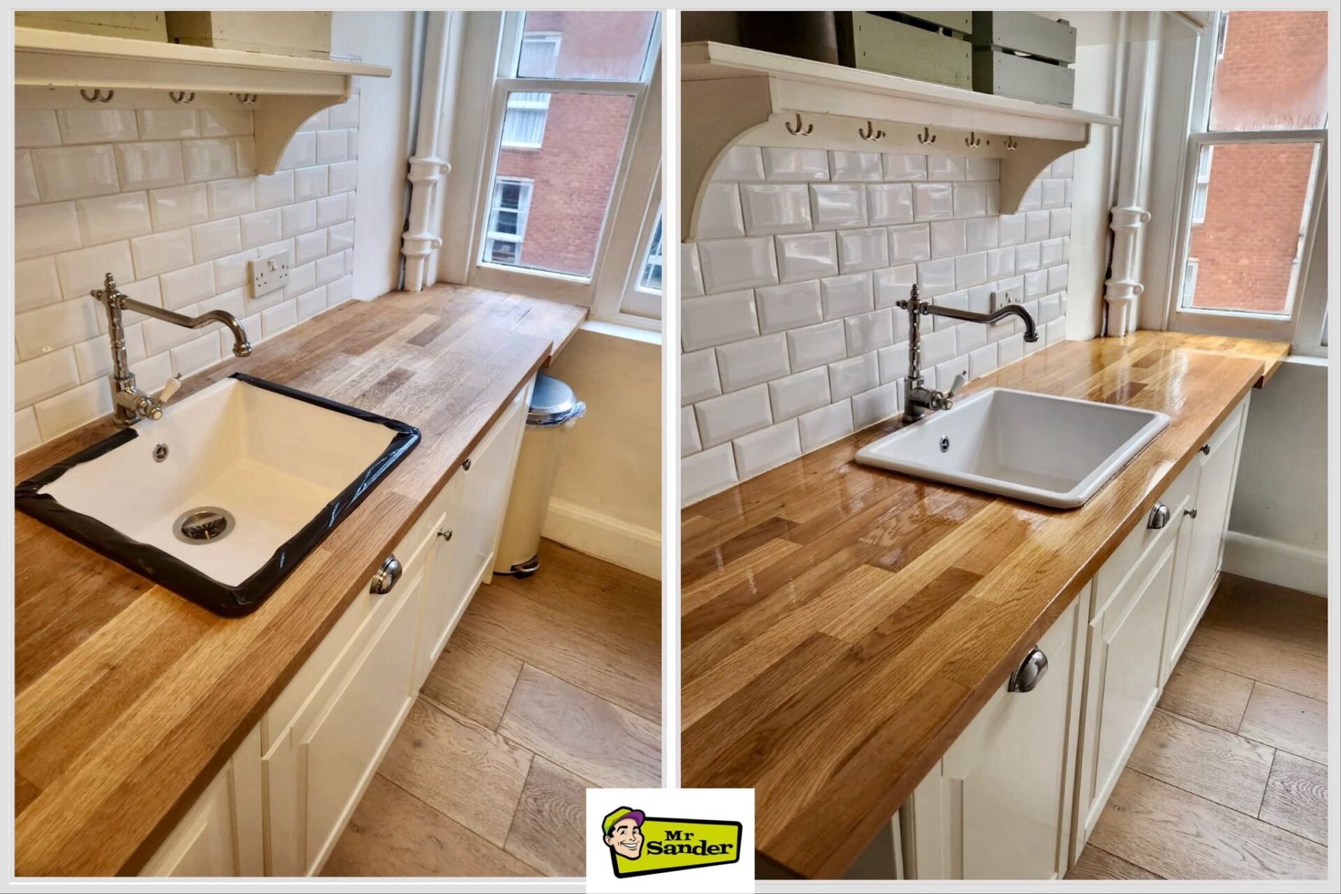 Kitchen Worktop Sanding Guide: Restore Timber Without Replacing | Mr ...