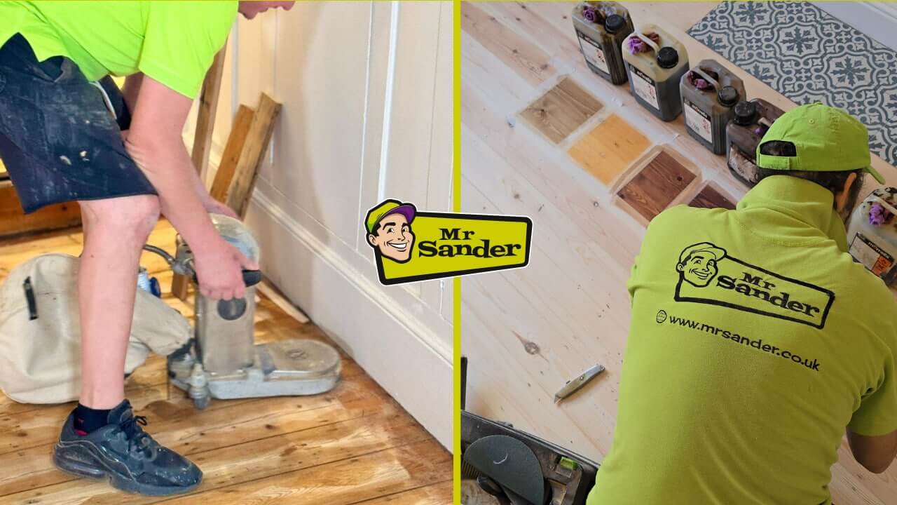 Wood Floor Staining - Parquet & Floorboards Staining - Mr Sander