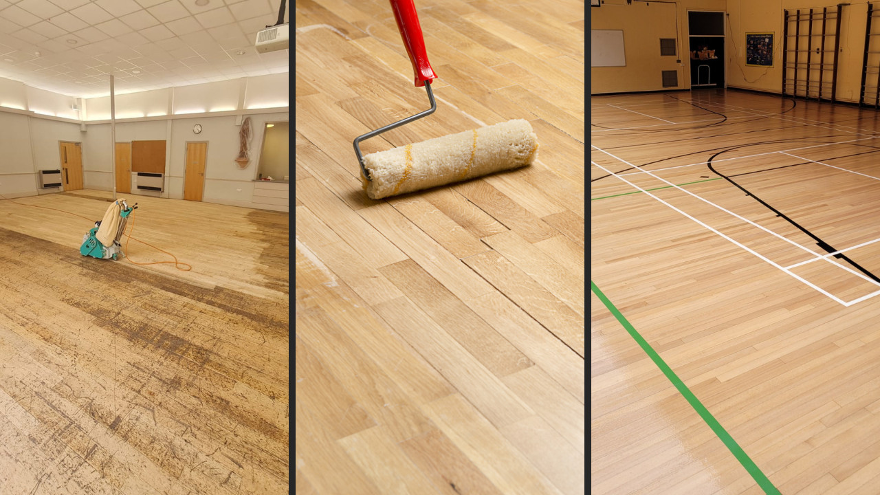School Hall Floor Restoration: Preparing London Schools For Term | Mr ...