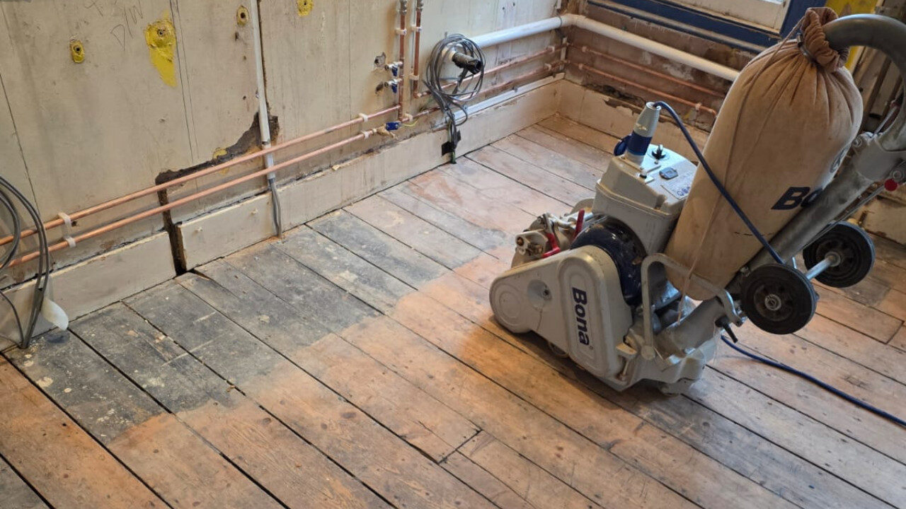Exposing Hidden Beauty: Sanding Painted Floorboards | Mr Sander®