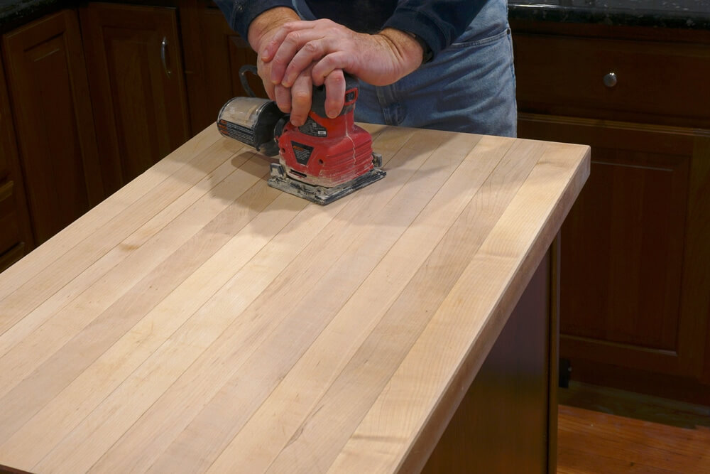 Worktop Sanding In London: From Scratched To Smooth | Mr Sander®